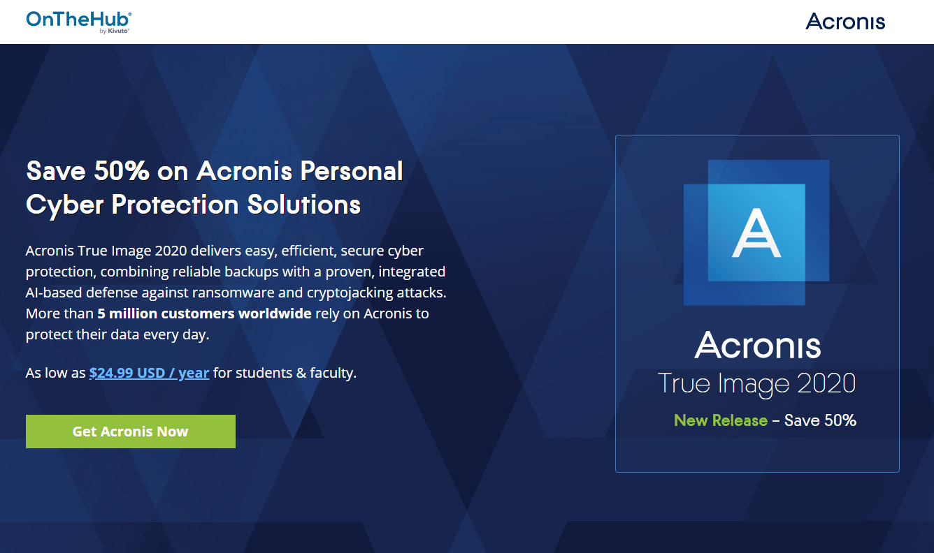 Acronis | OnTheHub