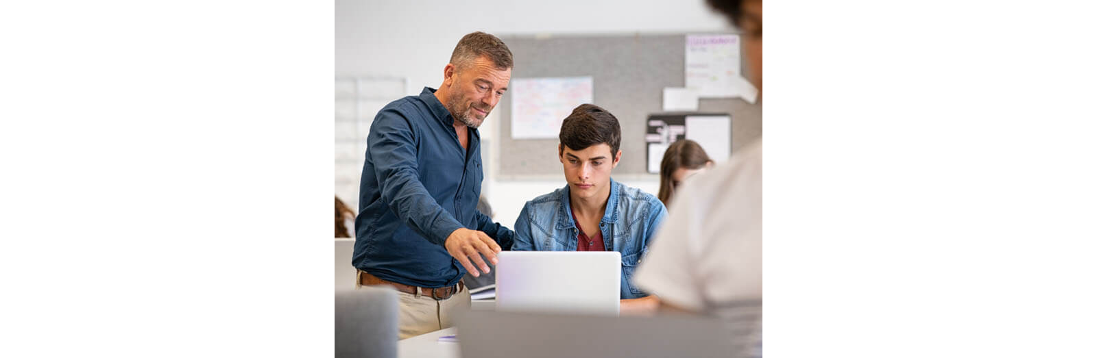 PDF Studio - Teacher Helping Student Use Software